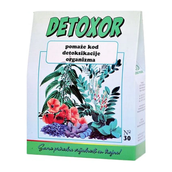 Detoxor čaj - pomaže kod detoksikacije organizma 100g Mobis Pharm ...