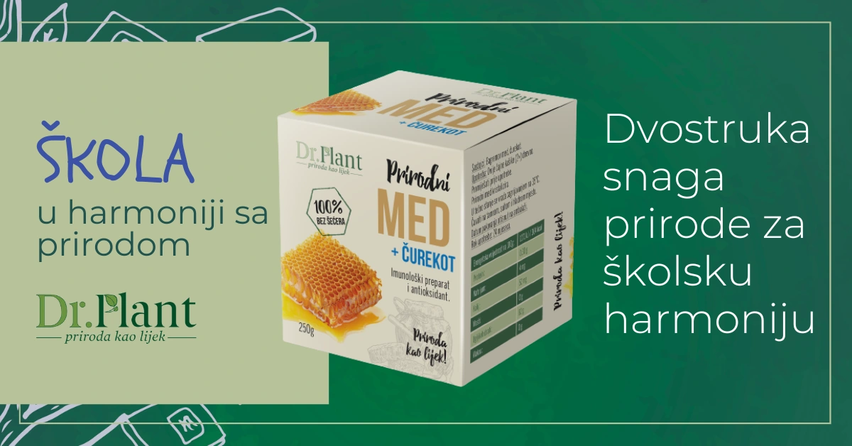 Dr. Plant Prirodni med i čurekot: Dvostruka snaga prirode za školsku ...